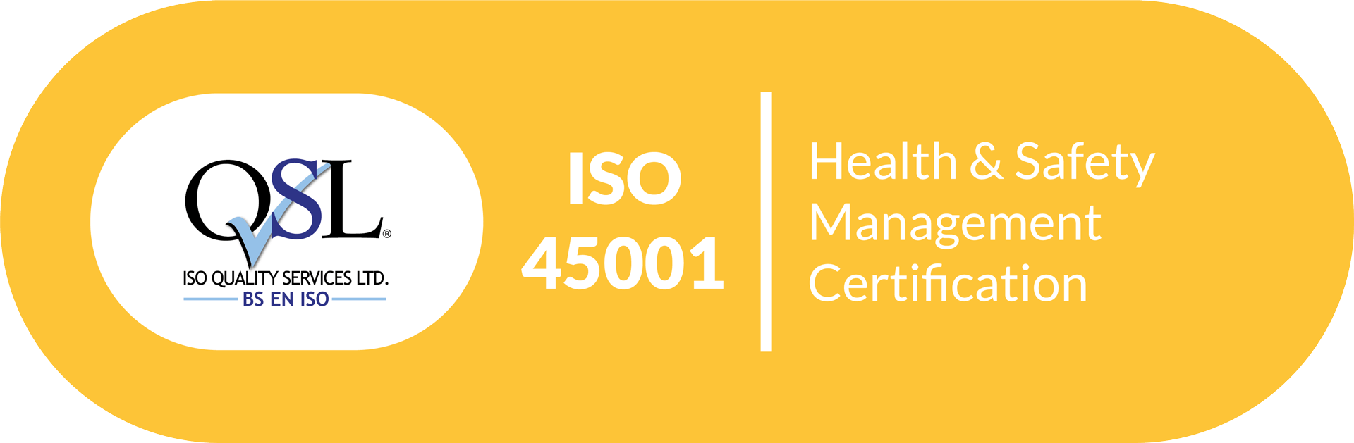 Quality Freight ISO45001:2018 Accrediation - Quality Freight Services Ltd